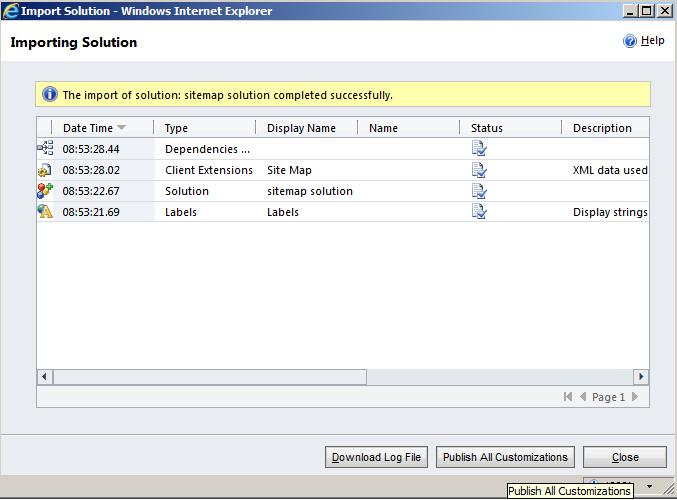 How to change the name of a group in the sitemap in Dynamics CRM 2011 ...