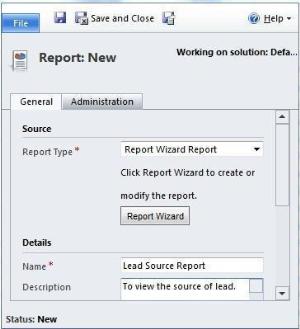 How to create Lead Source report in Dynamics CRM 2011? | Magnetism ...