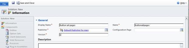 Adding a Button to Dynamics CRM 2011 Ribbon across all Entities | Magnetism Solutions | NZ ...