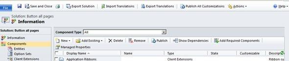 Adding a Button to Dynamics CRM 2011 Ribbon across all Entities | Magnetism Solutions | NZ ...