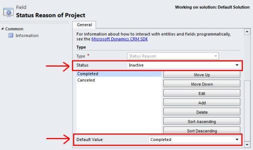 Customizing the Status Reason Field Dynamics CRM 2011 | Magnetism ...