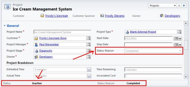 Customizing the Status Reason Field Dynamics CRM 2011 | Magnetism Solutions | NZ (Auckland ...