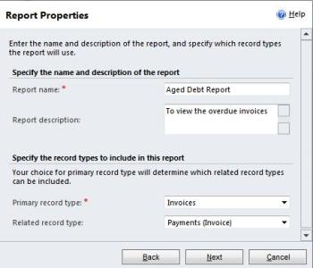How to create Aged Debt Report in Dynamics CRM 2011 | Magnetism ...