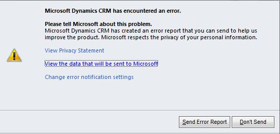 Service Scheduling Error in Microsoft Dynamics CRM 2011 | Magnetism ...