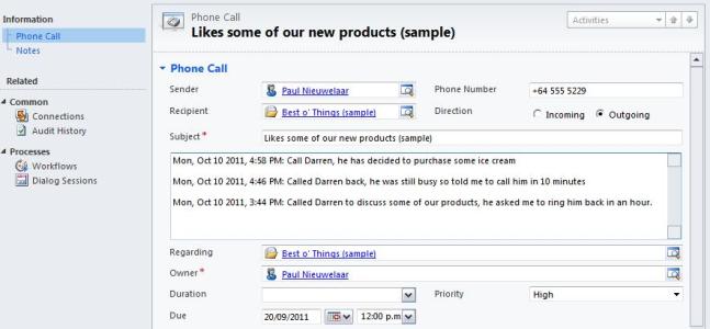 Set a Time Stamp on Activities in Dynamics CRM 2011 | Magnetism ...
