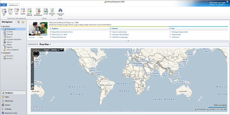 Displaying a Bing Map in Dynamics CRM 2011 | Magnetism Solutions | NZ (Auckland, Wellington ...