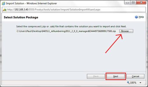 Importing a Solution into Dynamics CRM 2011 | Magnetism Solutions | NZ ...