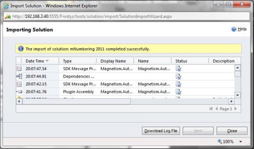 Importing a Solution into Dynamics CRM 2011 | Magnetism Solutions | NZ (Auckland, Wellington ...