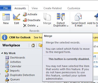 A Closer Look at the Dynamics CRM 2011 Ribbon | Magnetism Solutions | NZ (Auckland, Wellington ...
