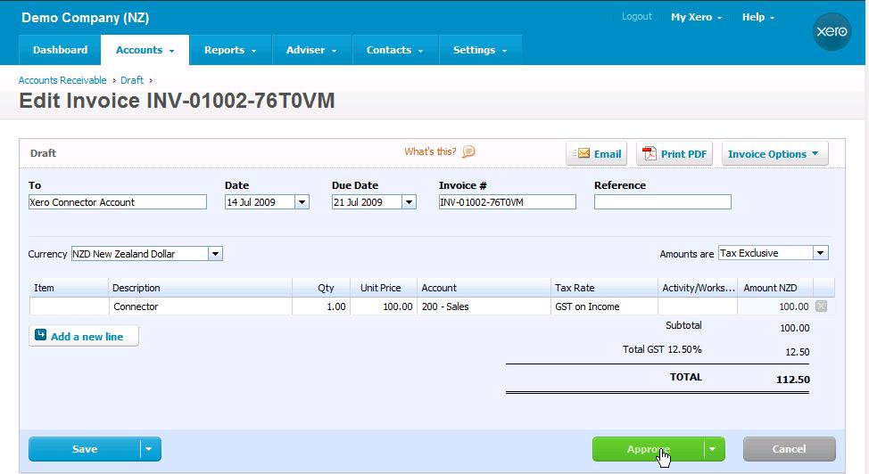 Syncing Dynamics CRM 4.0 Invoices with Xero Online Accounting ...