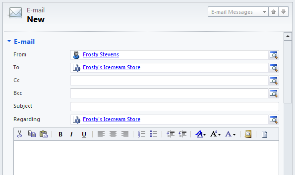 Creating an Entity in Dynamics CRM 2011 with Email | Magnetism ...