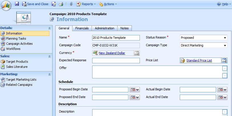 Dynamics CRM 2011 Marketing Campaigns – New? No, Improved? Yes! | Magnetism Solutions | NZ ...