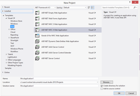 One ASP.NET in Visual Studio 2013 | Magnetism Solutions | NZ (Auckland ...